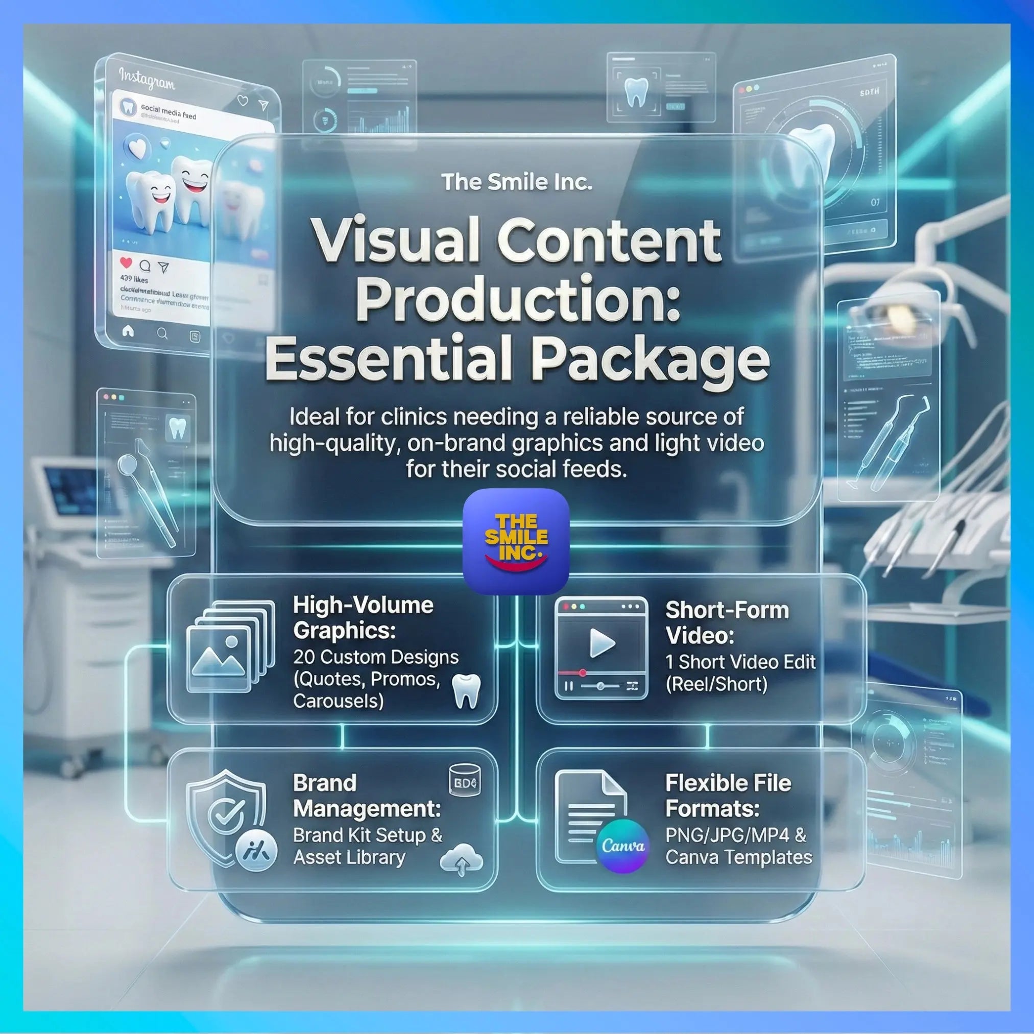 Visual Content Production — Essential – The Smile Inc.