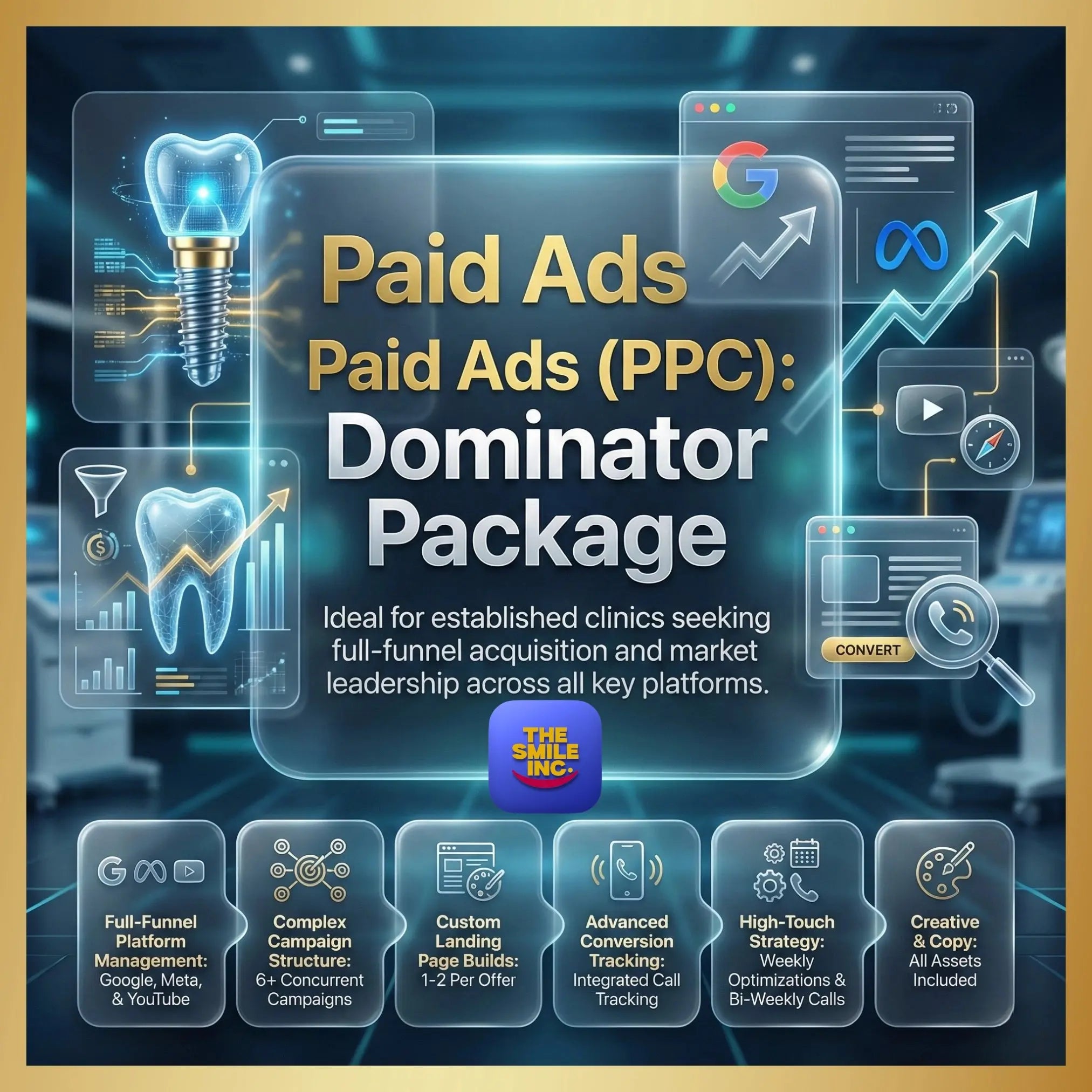 Paid Ads (PPC) — Dominator – The Smile Inc.
